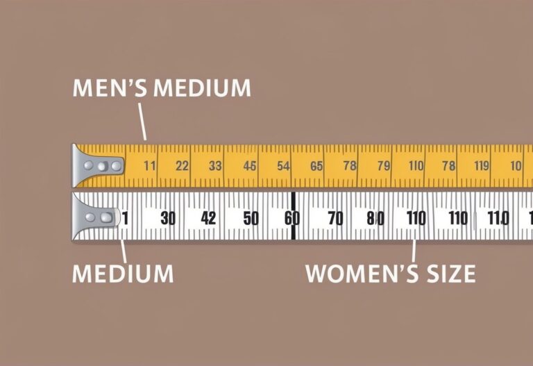 Understanding Men's Medium in Women's Clothing Sizes
