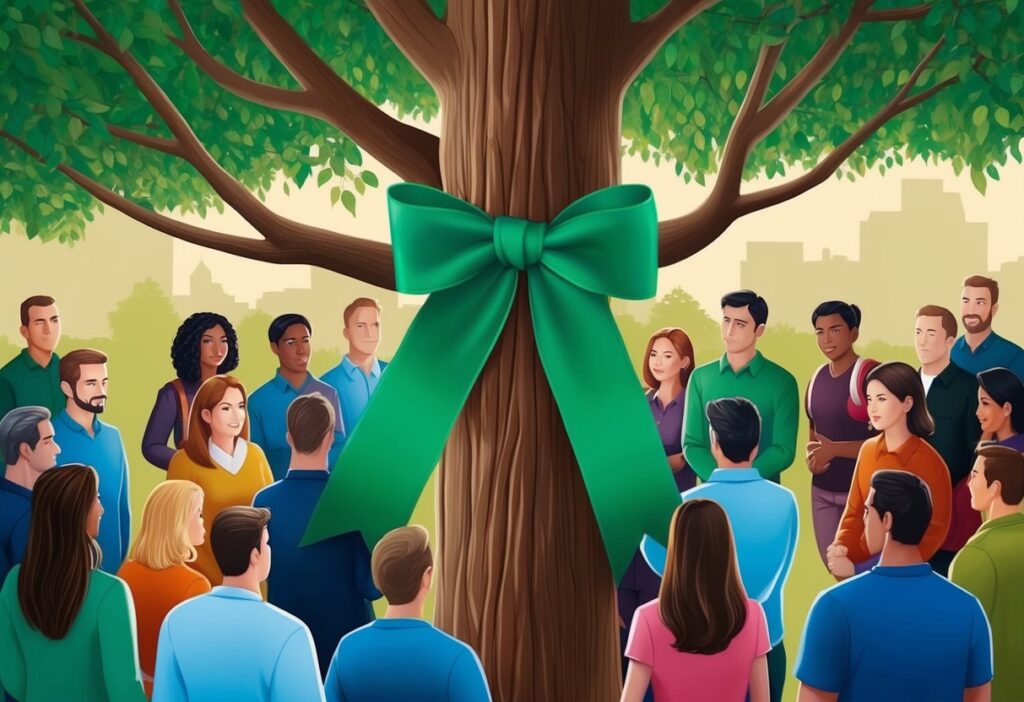 Decoding the Green Ribbon: Symbolism and Causes