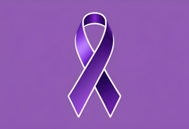 Decoding Purple Ribbons: Symbolism and Causes